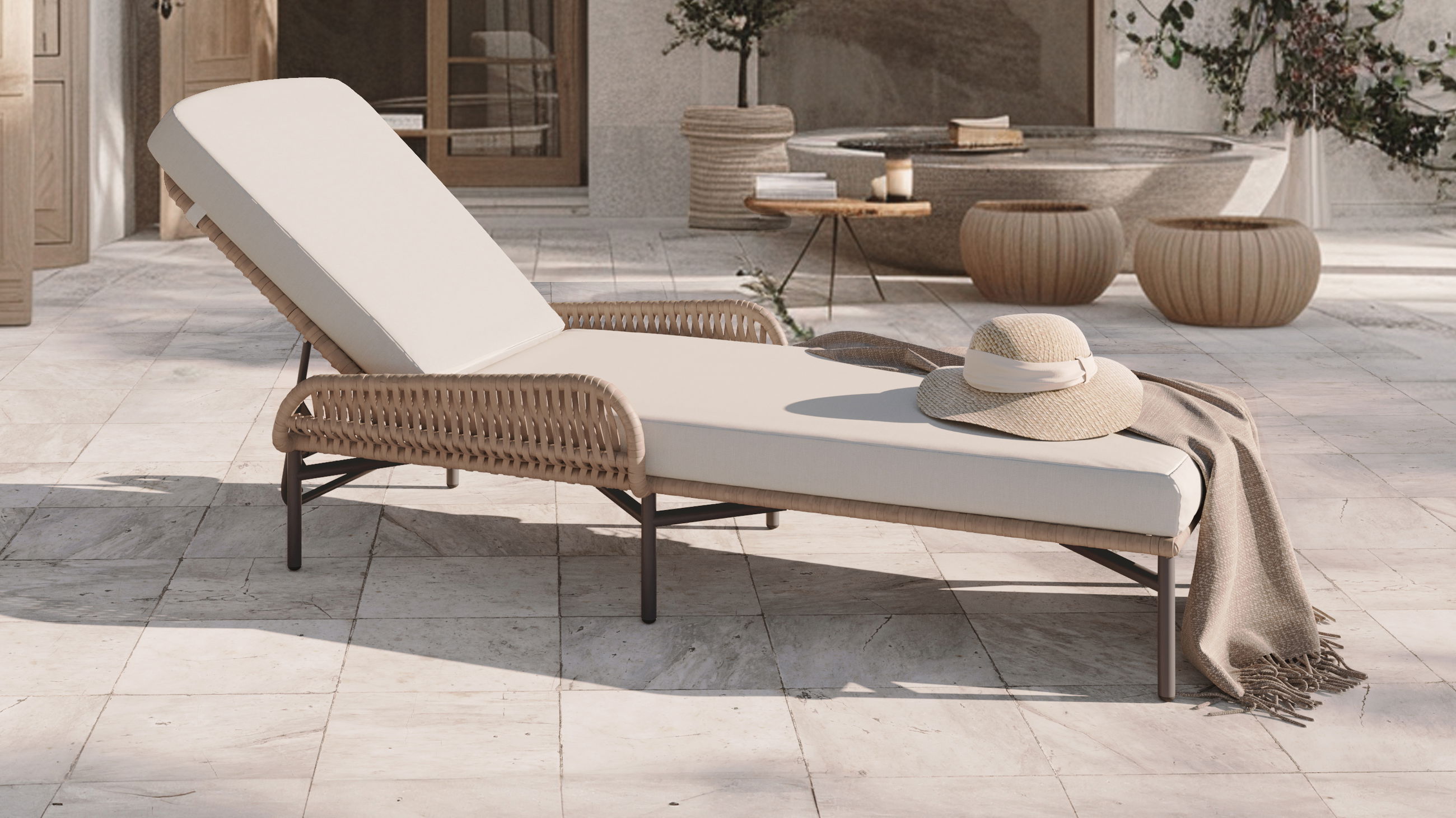 Living Zone - Mistral Sun Lounger Compact | living-zone.de